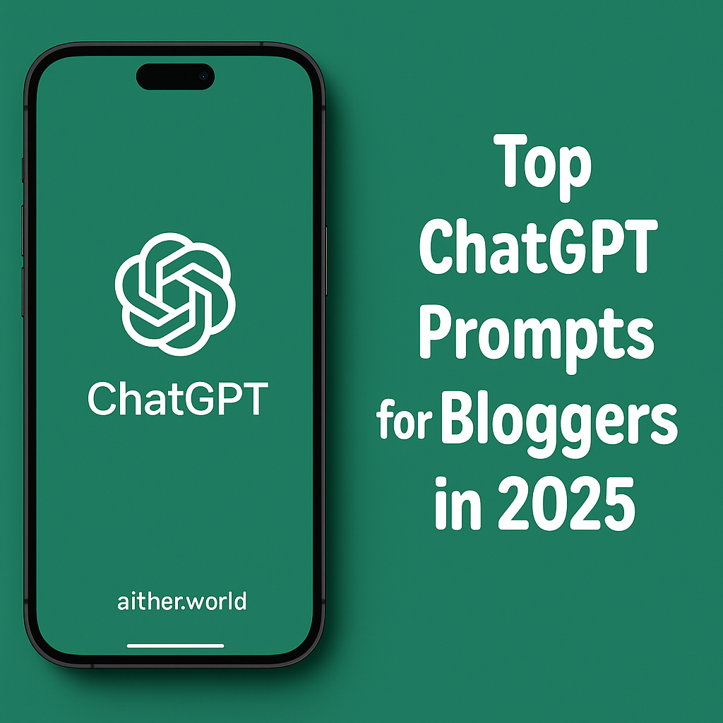 Top ChatGPT Prompts for Bloggers in 2025: Supercharge Your SEO ...